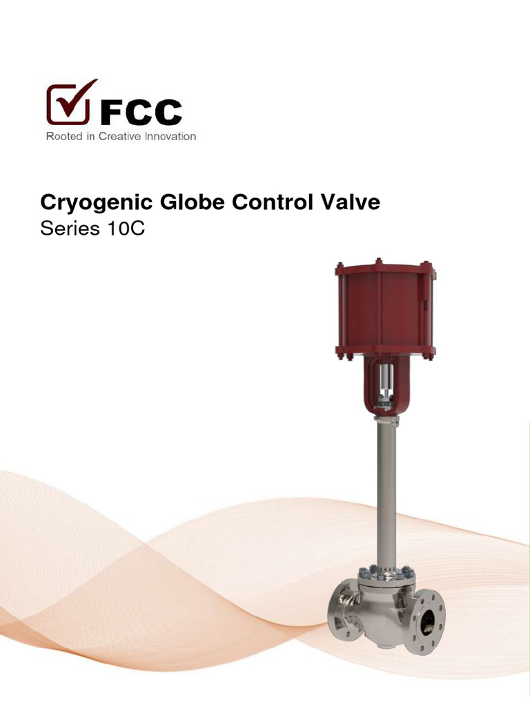 FCC Series 10C Cryogenic Globe Control Valves | PDF