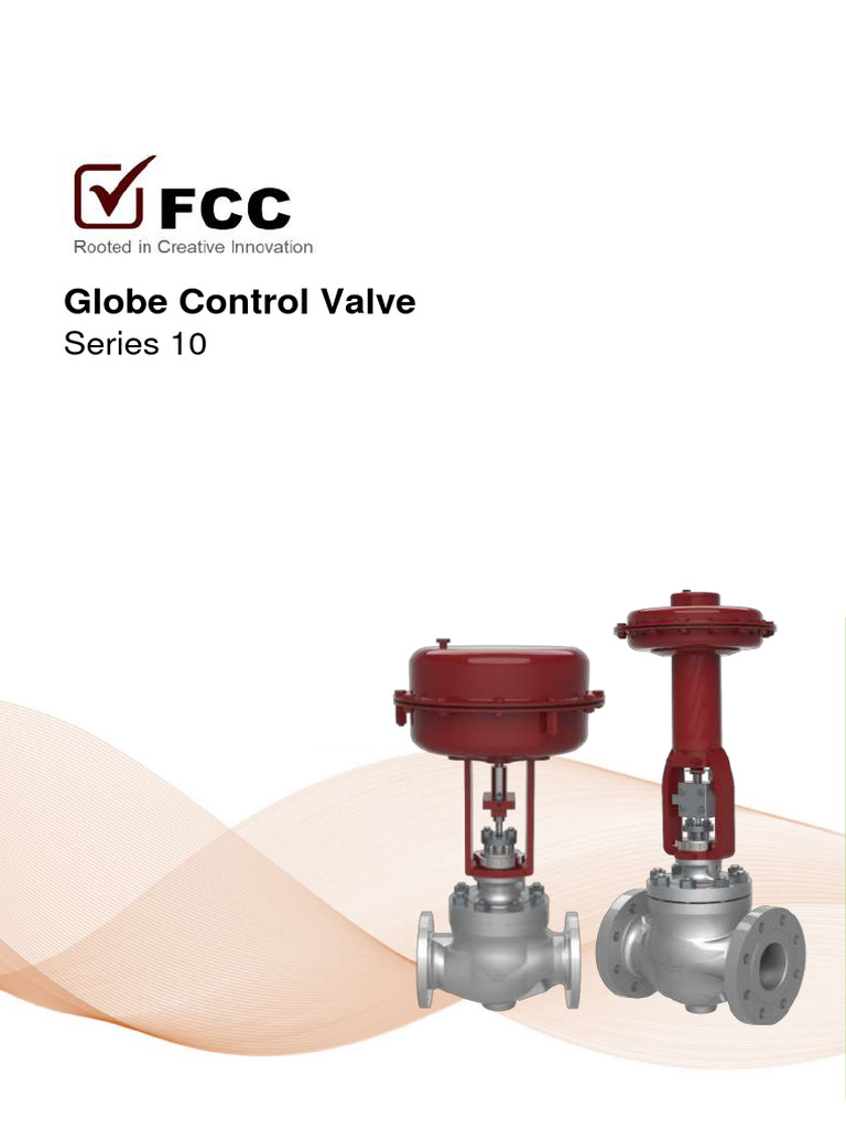 FCC Series 10 Low Pressure Globe Control Valves Catlog | PDF | Valve | Mechanical Engineering