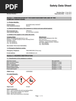 Liquid Nails Safety Data Sheet | PDF | Dangerous Goods