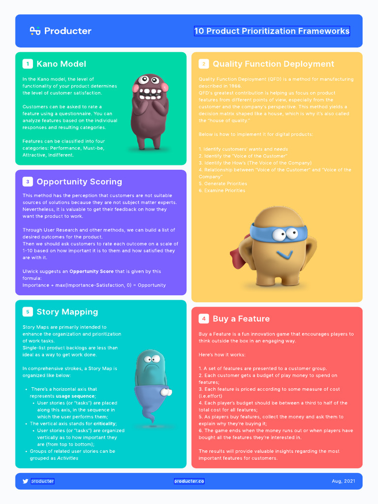 10 Prioritization Frameworks | PDF | Human Communication | Business ...