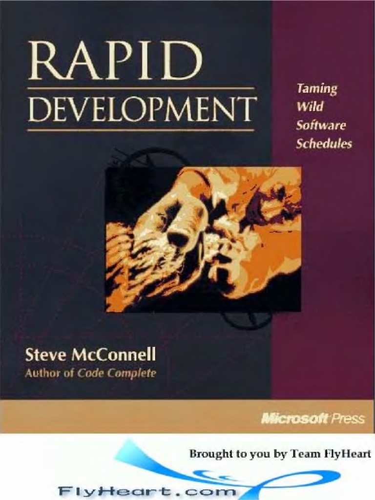 Steve McConnell - Rapid Development - Taming Wild Software Schedules-Microsoft Press (1996) | PDF