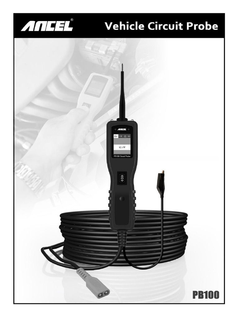 Vehicle Super Probe User Guide | PDF | Switch | Fuse (Electrical)