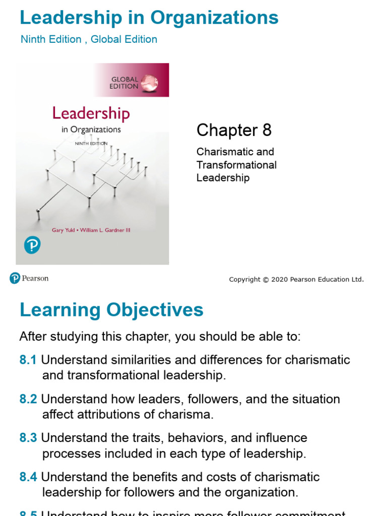 Yukl Lio9 PPT 08 | Download Free PDF | Leadership | Transformational Leadership