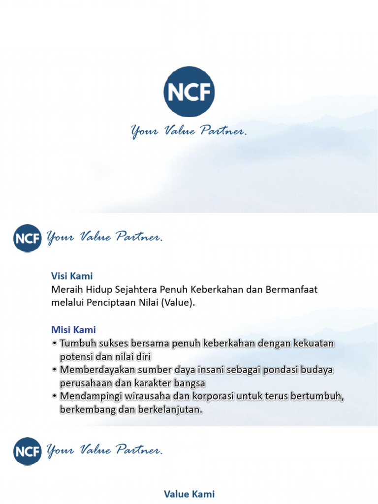 2023 NCF Profile | PDF