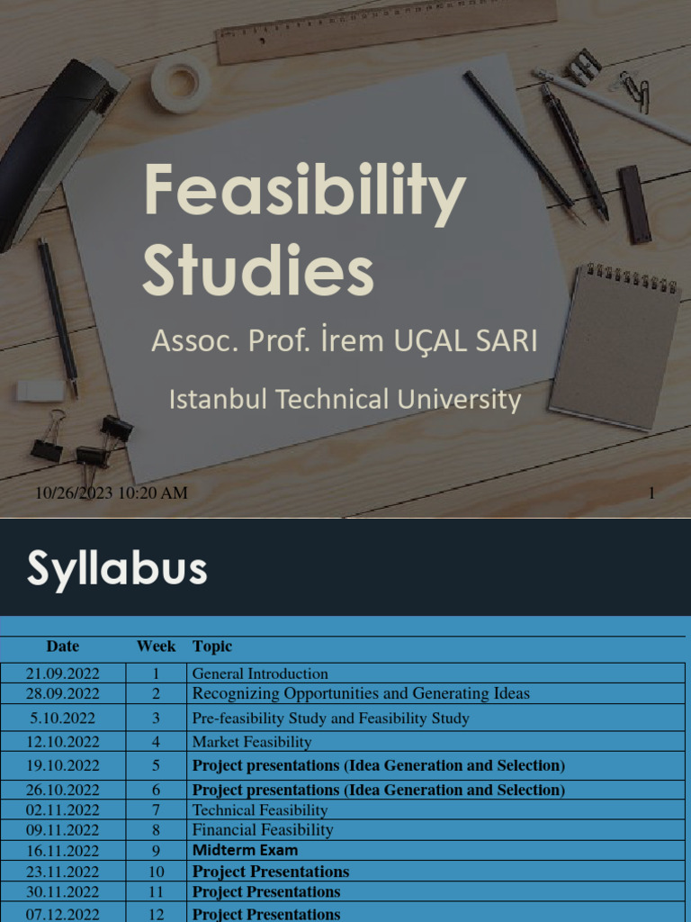 Feasibility 3rd Week | PDF