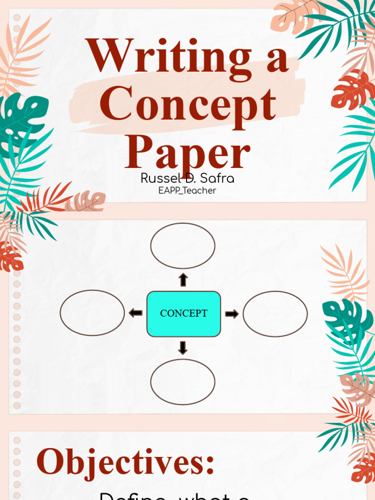 WRITING A CONCEPT PAPER 2ndQTR L1 | PDF