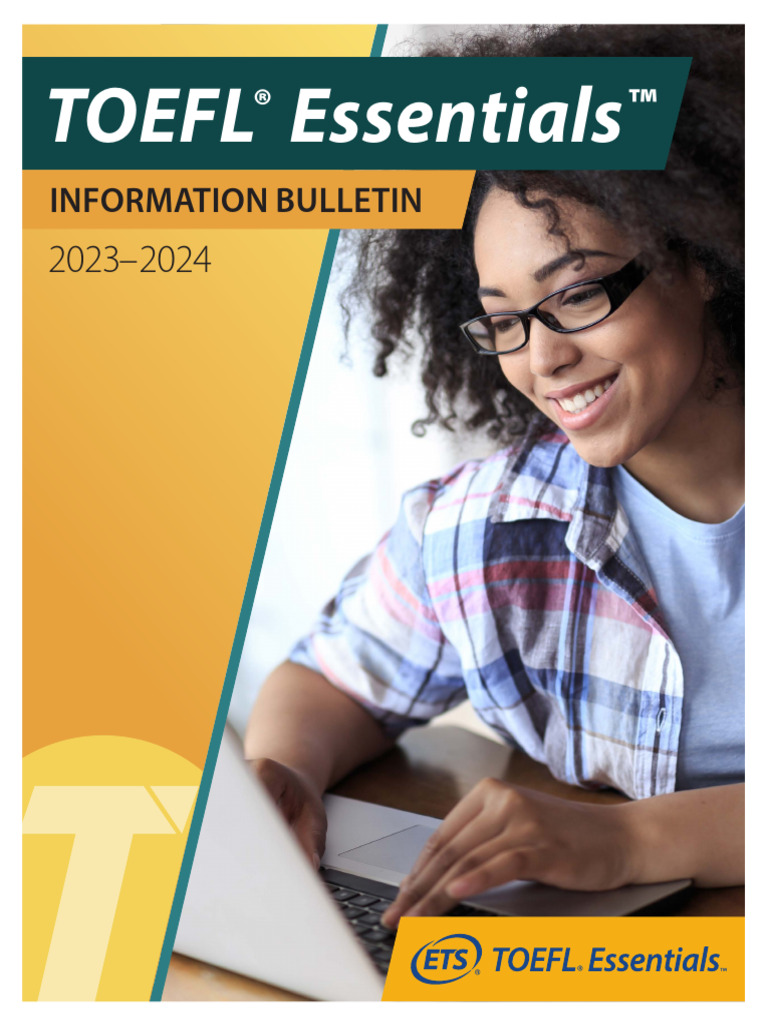 Toefl Essentials Bulletin | PDF
