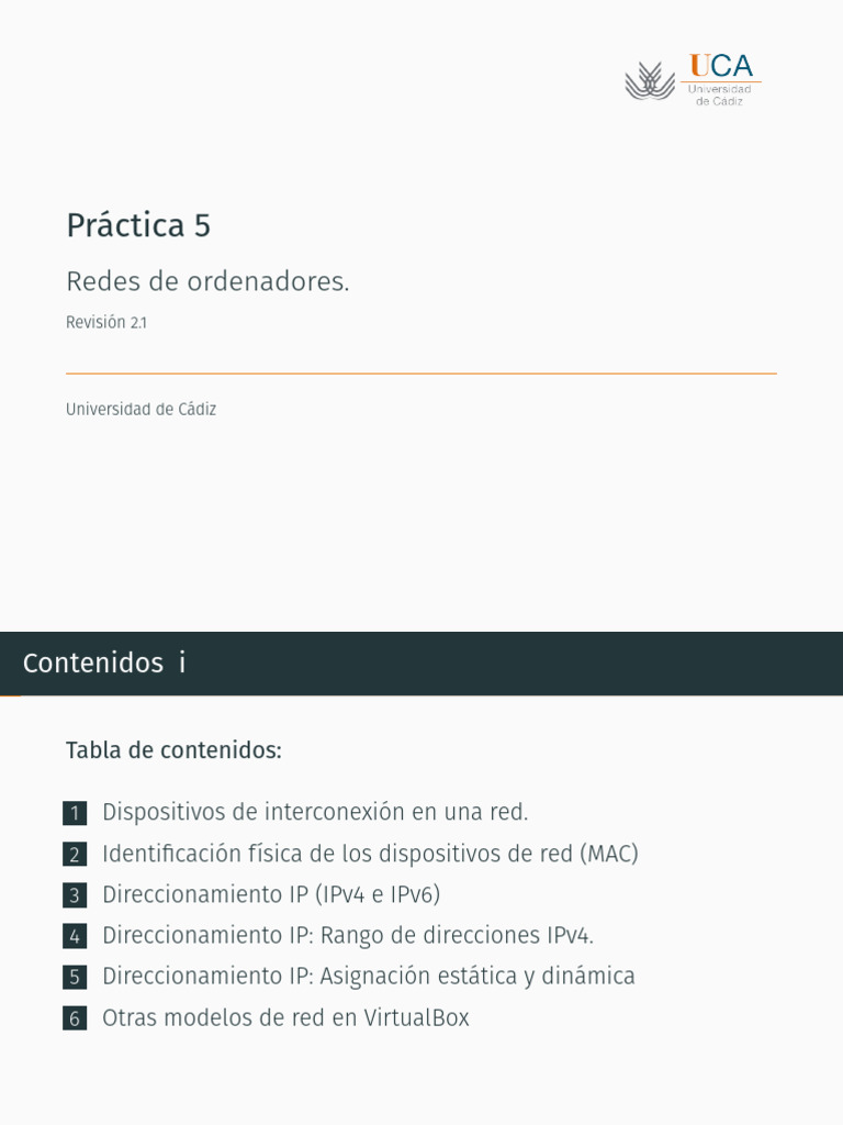 Redes y Direccionamiento IP | PDF | Dirección IP | Ciencias de la Computación