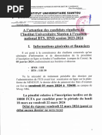 Présentation de l'INSTI Lokossa | PDF | Ingénierie