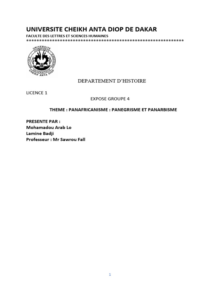 Exposée | PDF