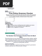 Free Online Grammar Checker Tool | PDF