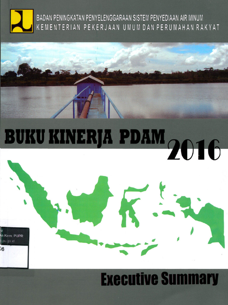 Buku Kinerja Pdam 2016 Executive Summary LGB8G | PDF