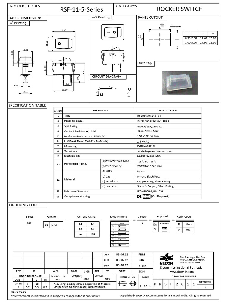 RSF 11 5 Series | PDF | Relay | Building Engineering