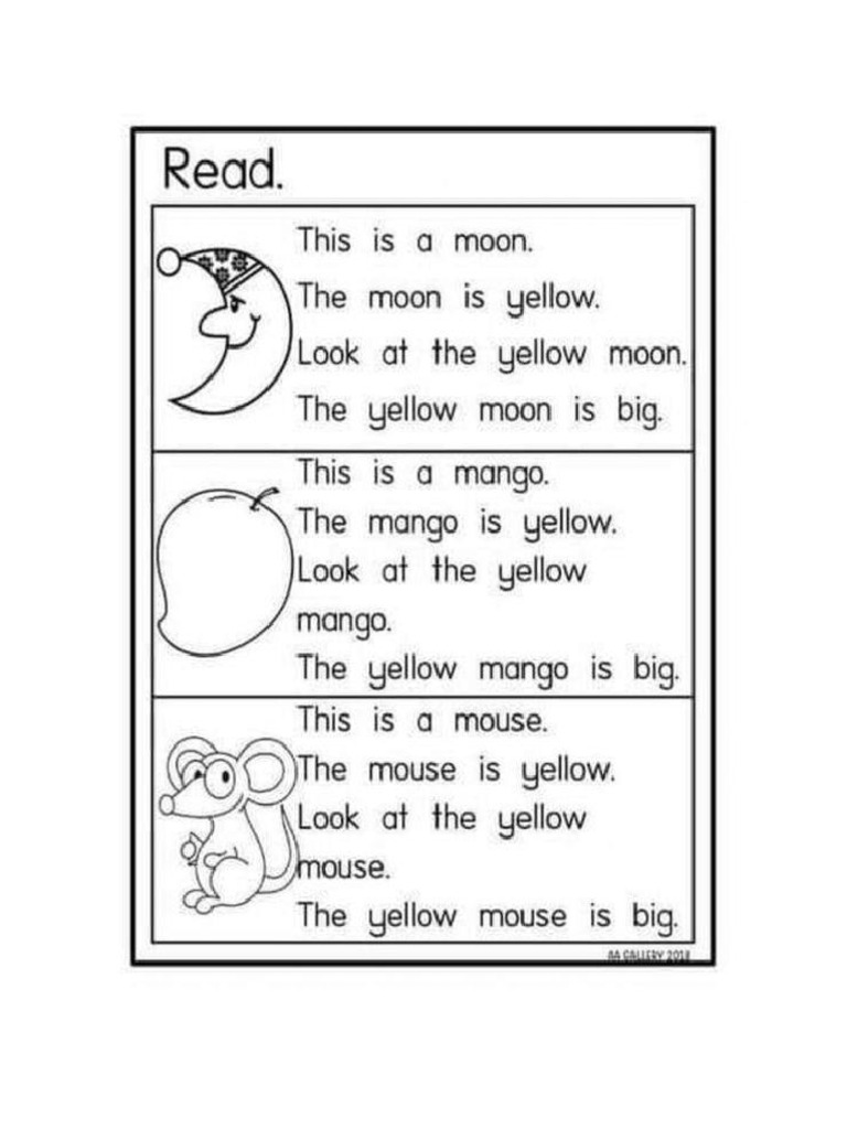 Reading Year 1 and 2 | PDF