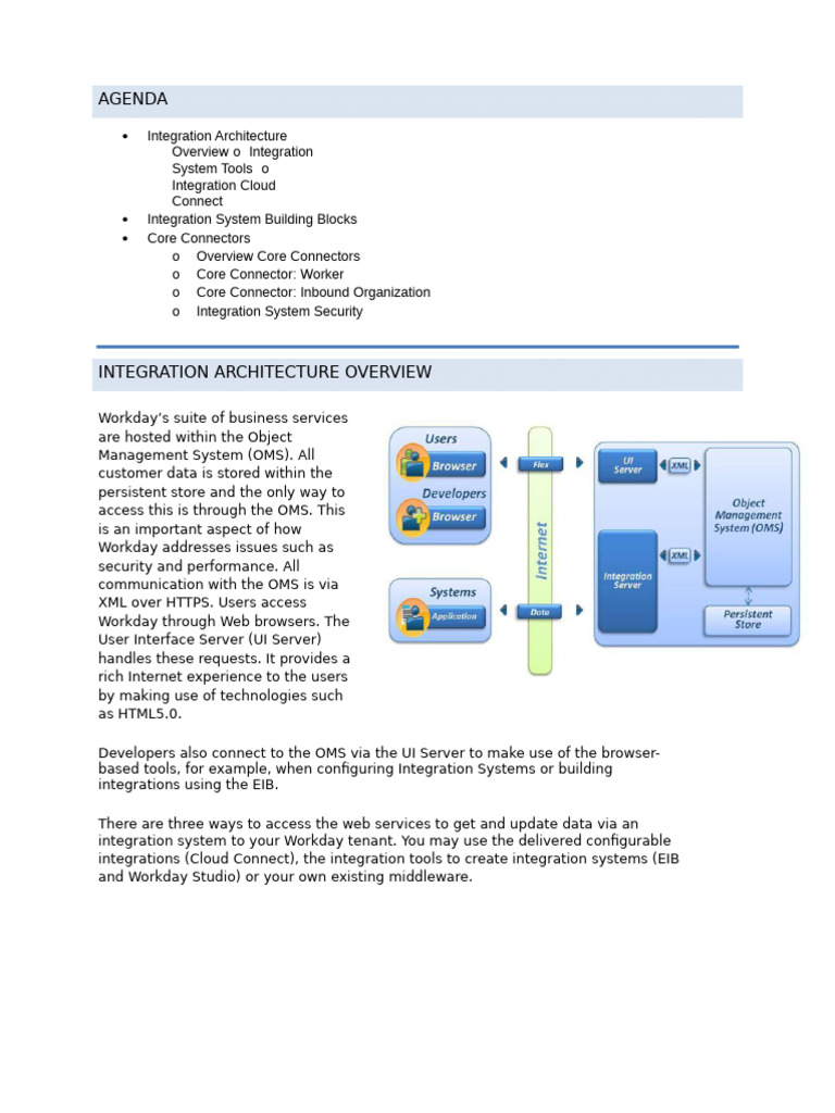 Workday Core Connector Overview | PDF | Business | Technology & Engineering