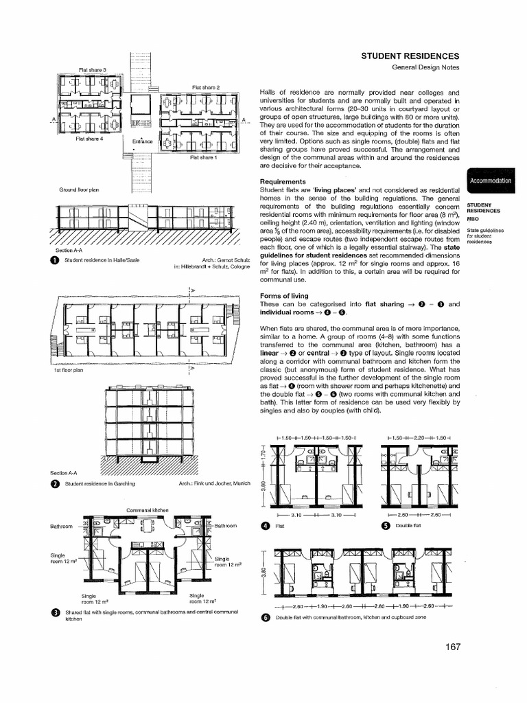 Neufert 4th Edition 180 240 | PDF | Hotel | Room