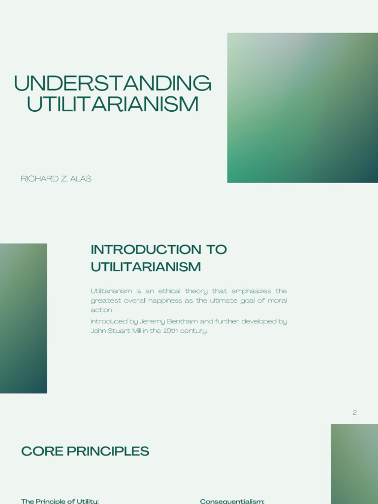 Utilitarianism | PDF | Utilitarianism | Happiness