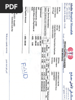 Adnic Claim Form | PDF | Patient | United Arab Emirates