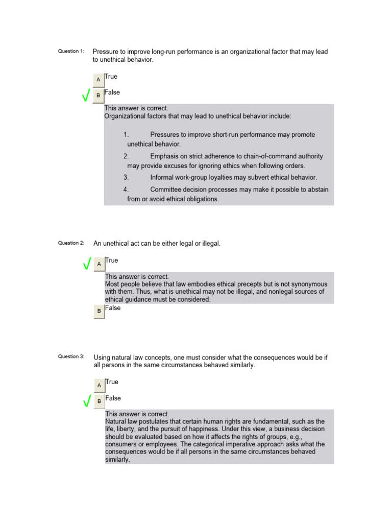 P2 10 true and false | PDF | Internal Audit | Audit P2 10 true and false | PDF | Internal Audit | Audit