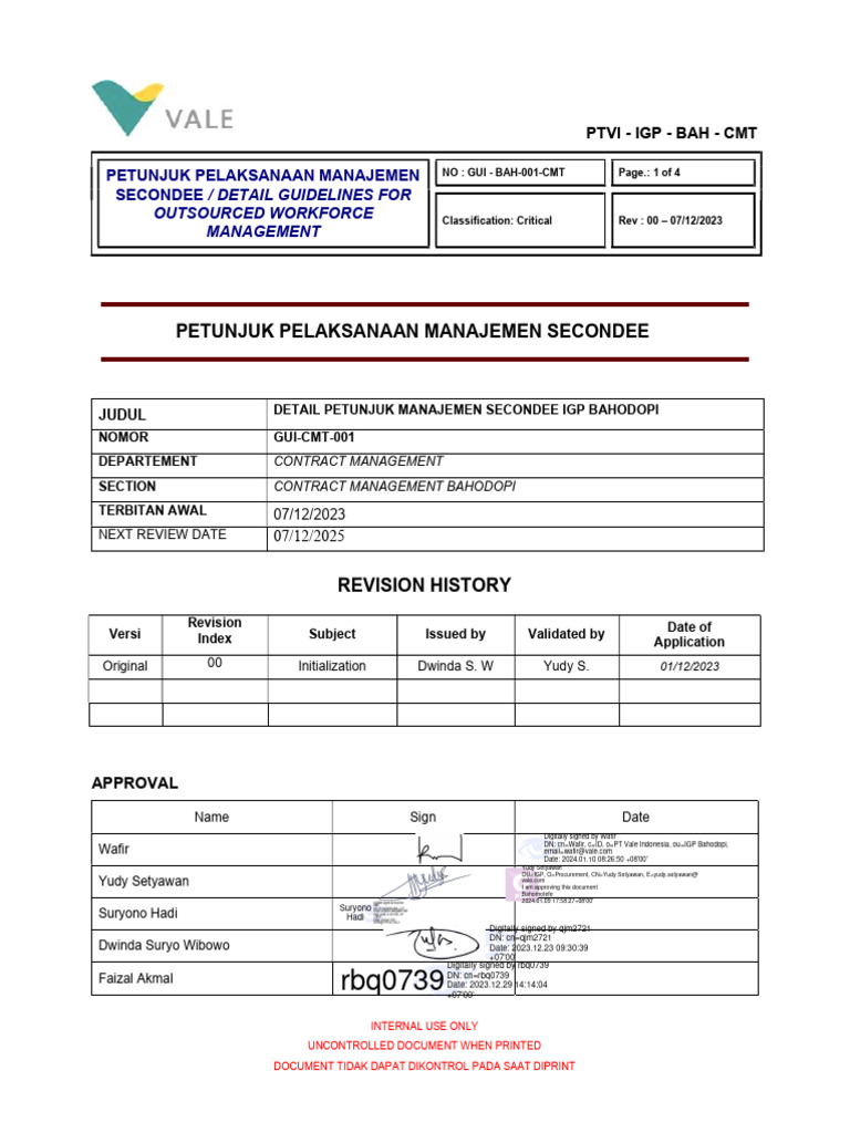 JUNKIS_SECONDEE IGP BAHODOPI SIGNED | PDF