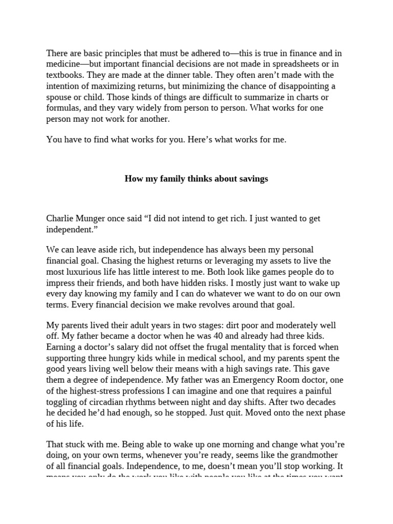 Psychology of Money - p0214 | PDF