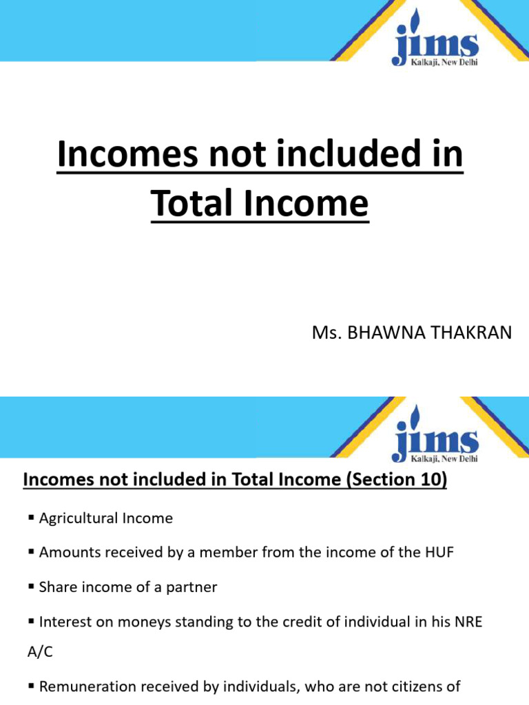 Income Tax and Law UNIT-1 Part3 | PDF | Income | Taxes Income Tax and Law UNIT-1 Part3 | PDF | Income | Taxes