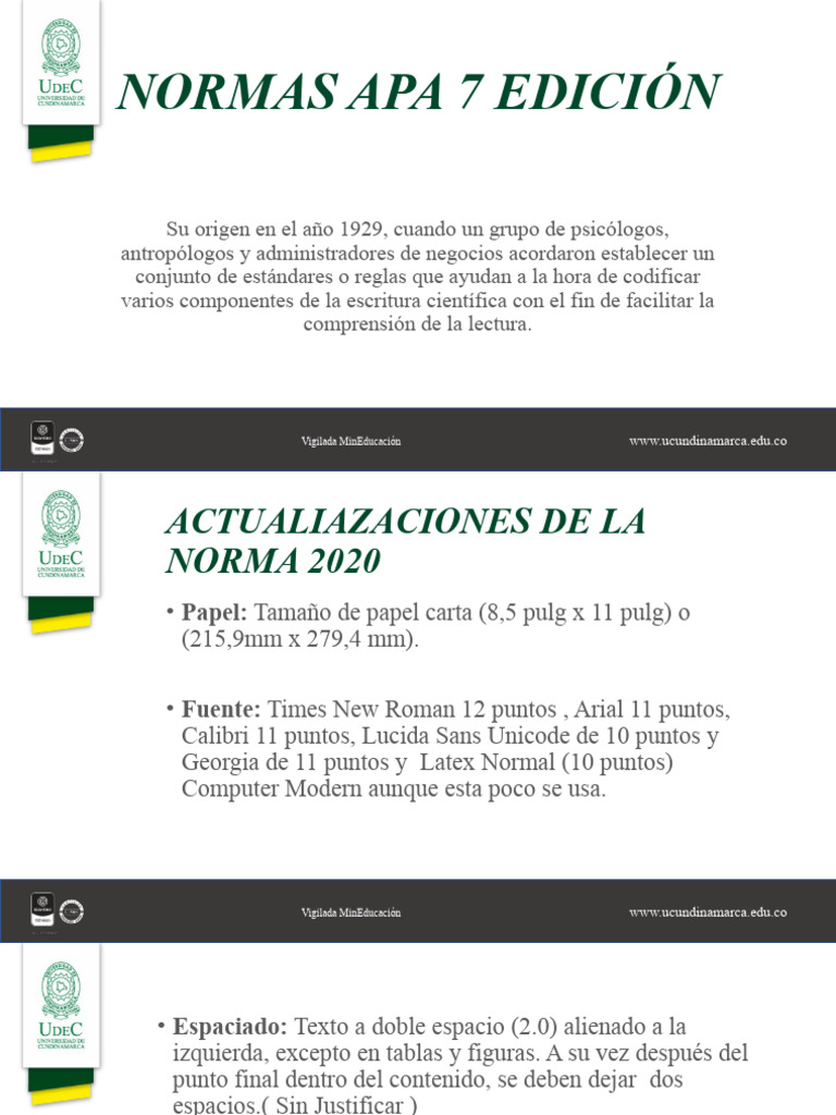 Presentación APA | PDF