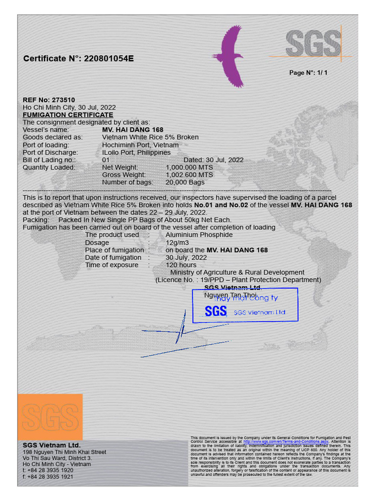 Ecertificate 220801054E | PDF