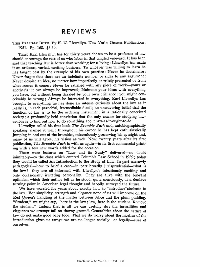 The Bramble Bush | PDF | Truth