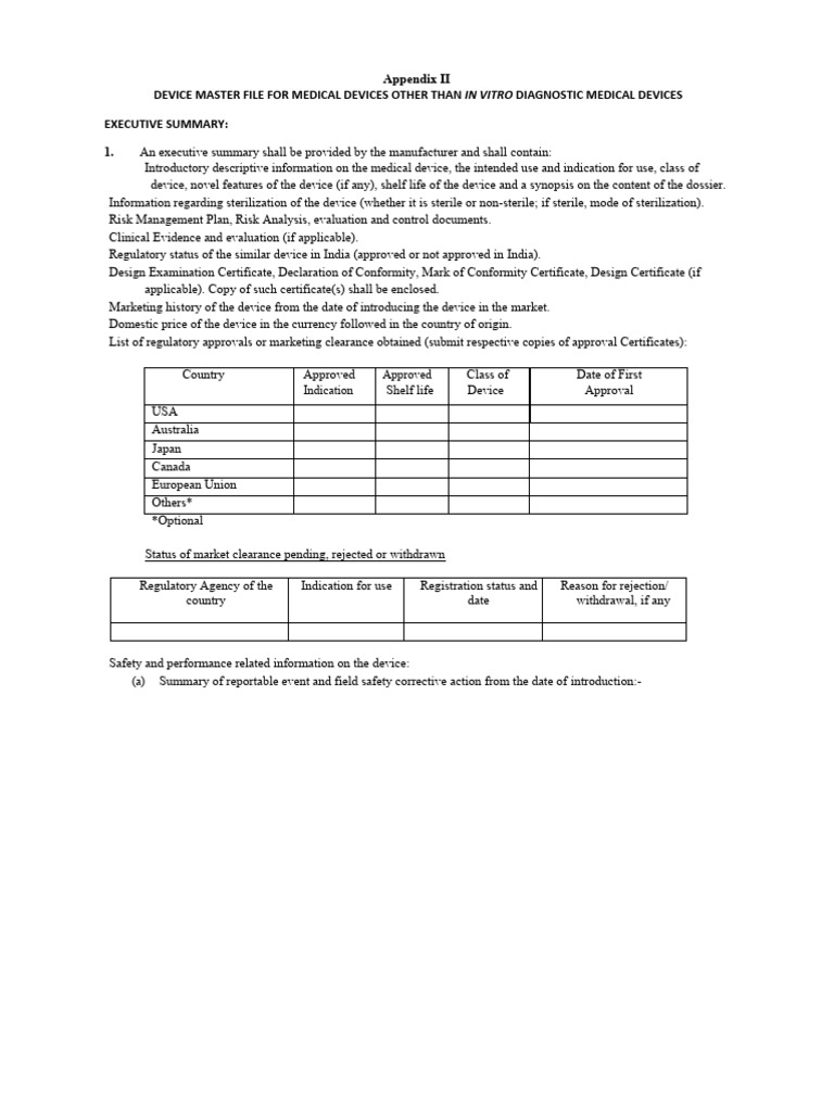 DMF MD | PDF | Verification And Validation | Medical Device