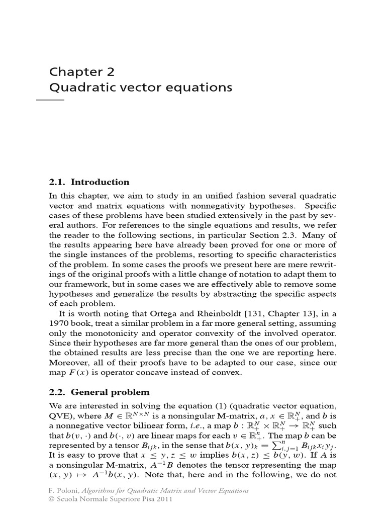 Quadratic Vector Equations: (X) Is Operator Concave Instead of Convex | PDF | Matrix ...
