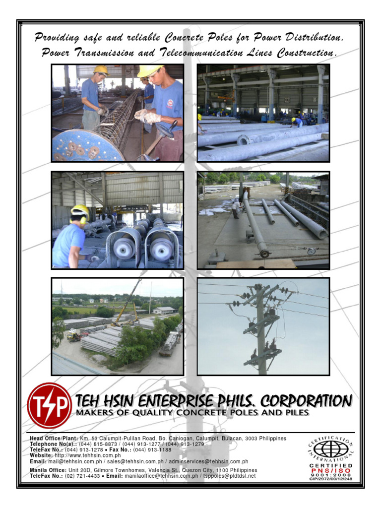 Teh Hsin Brochure | PDF | Fax