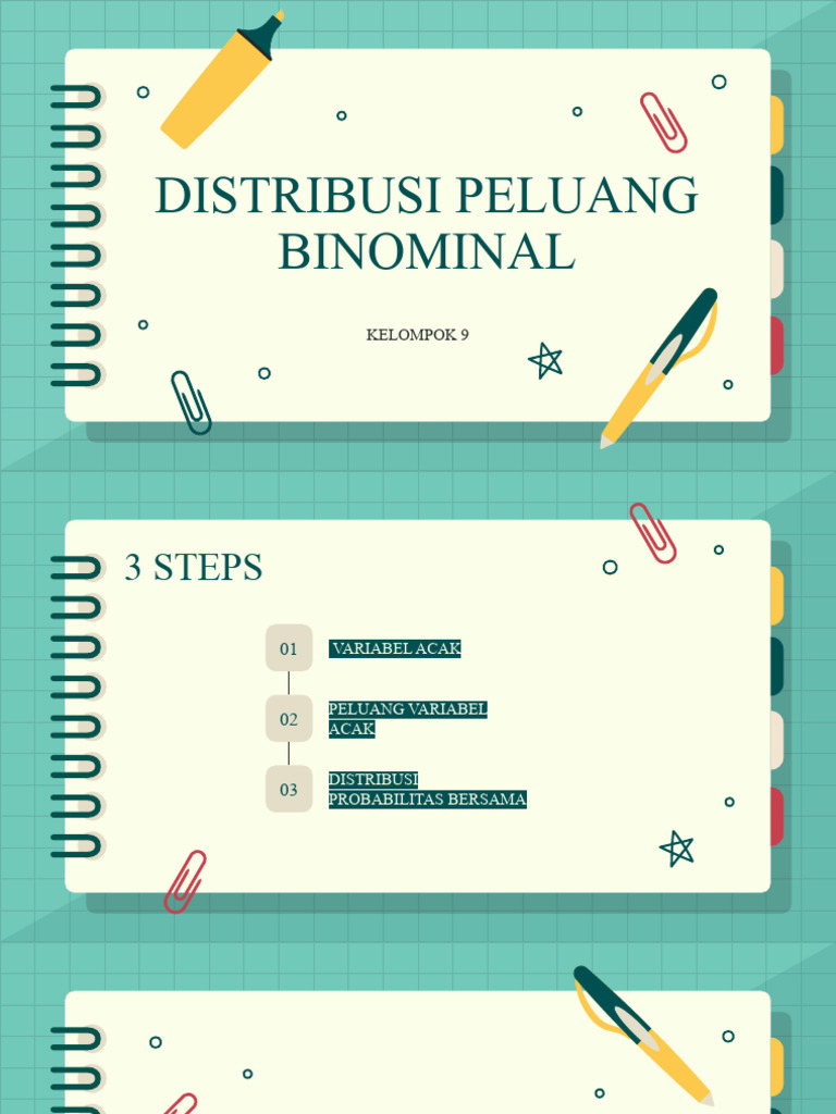 Peluang Variabel Acak Binomial | PDF