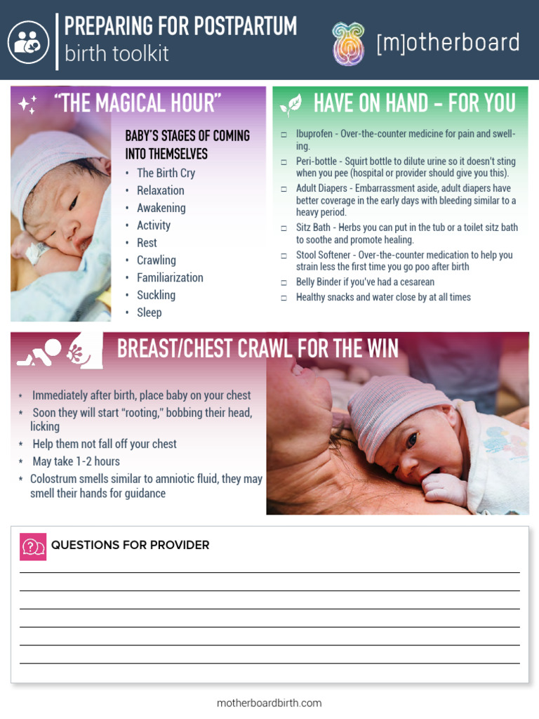 Class 3 17 Immediate Postpartum | PDF