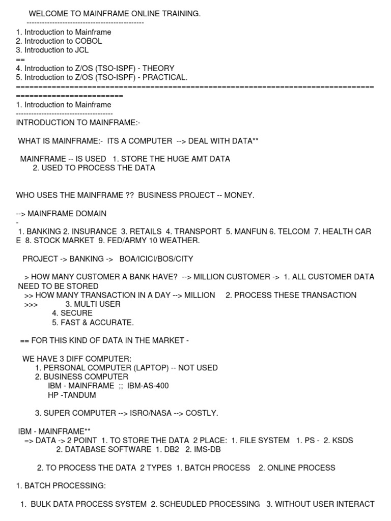 Cobol Combined | PDF | Utility Software | Computer Programming