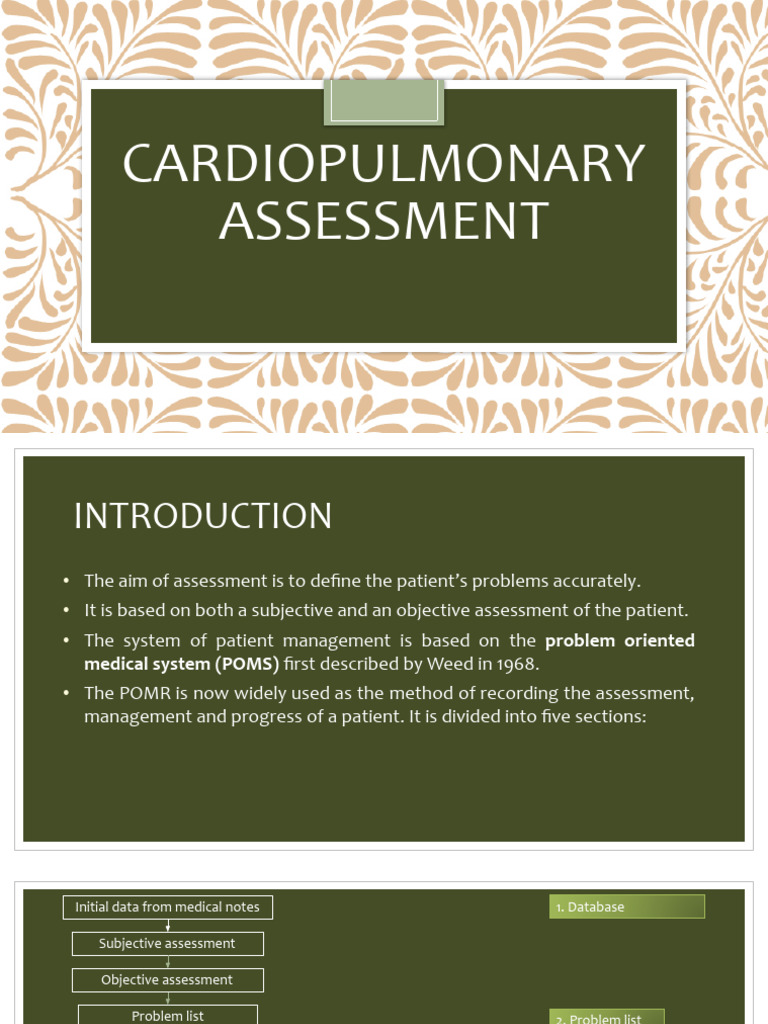 Cardiac Assessment Sourav | PDF | Thorax | Medical Specialties