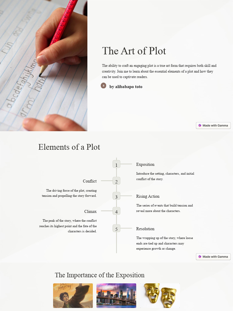 The Art of Plot | Download Free PDF | Plot (Narrative)