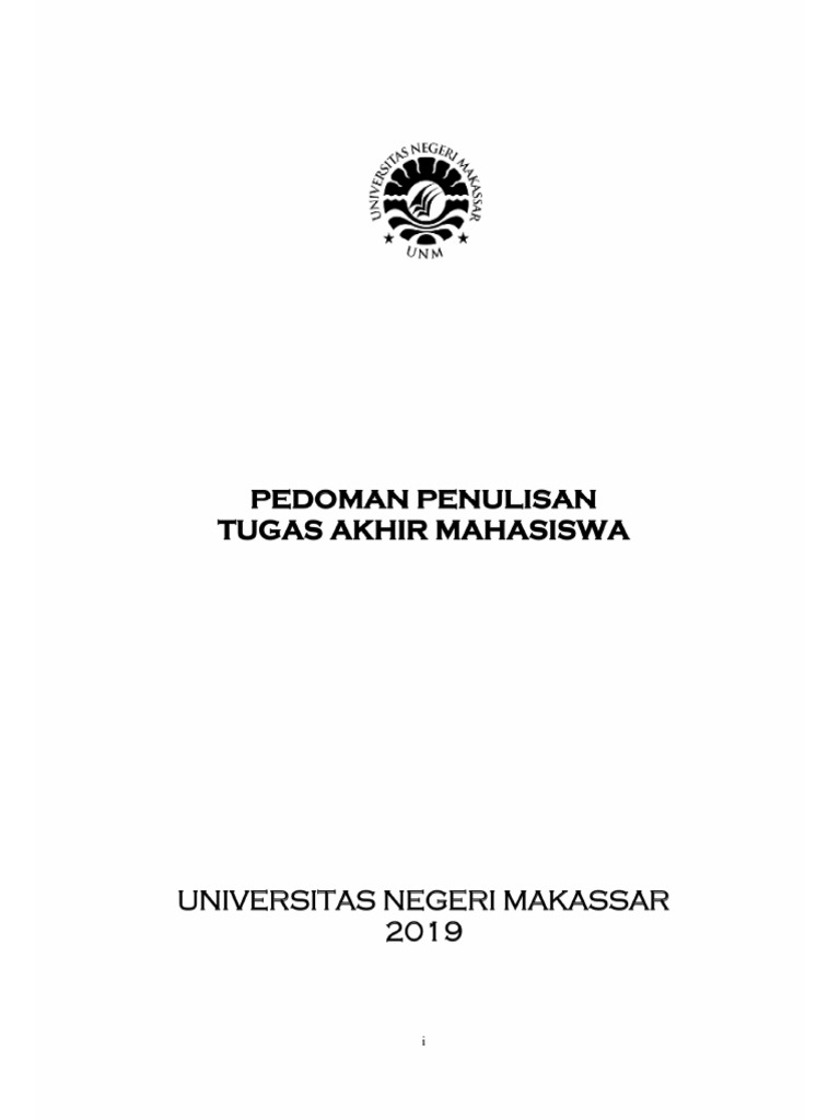 Pedoman Penulisan Unm | PDF | Seni