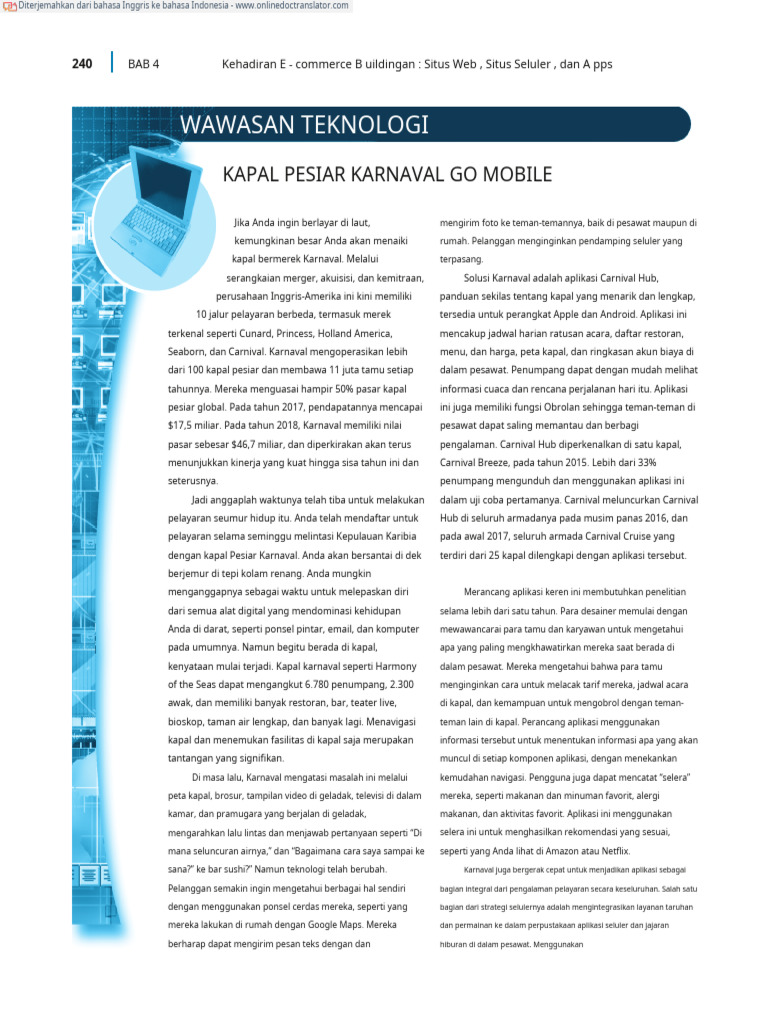 UTS - Case Study - Carnival Cruise Ship - En.id | PDF