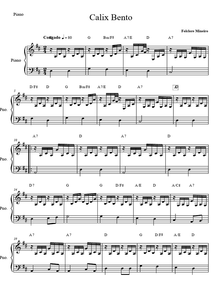 Calix Bento | PDF