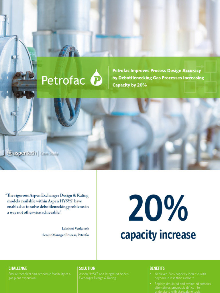 AT 05802 Petrofac CS 2020 0302 | PDF | Simulation | Heat Exchanger