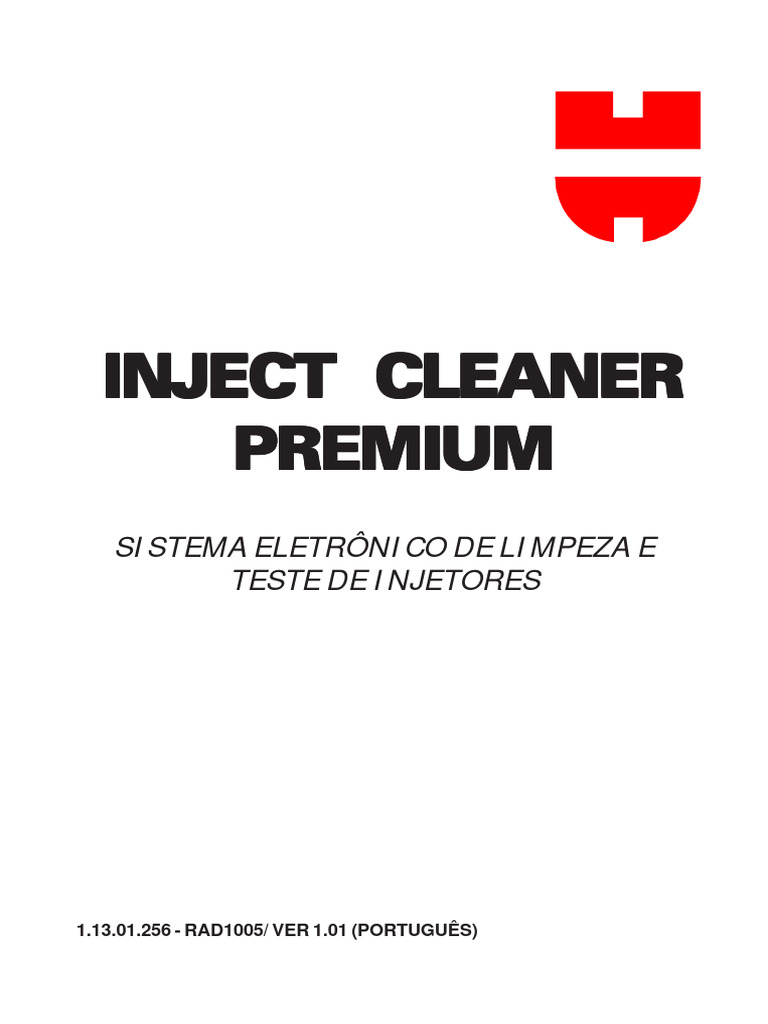 Manual Inject Cleaner Premium | PDF