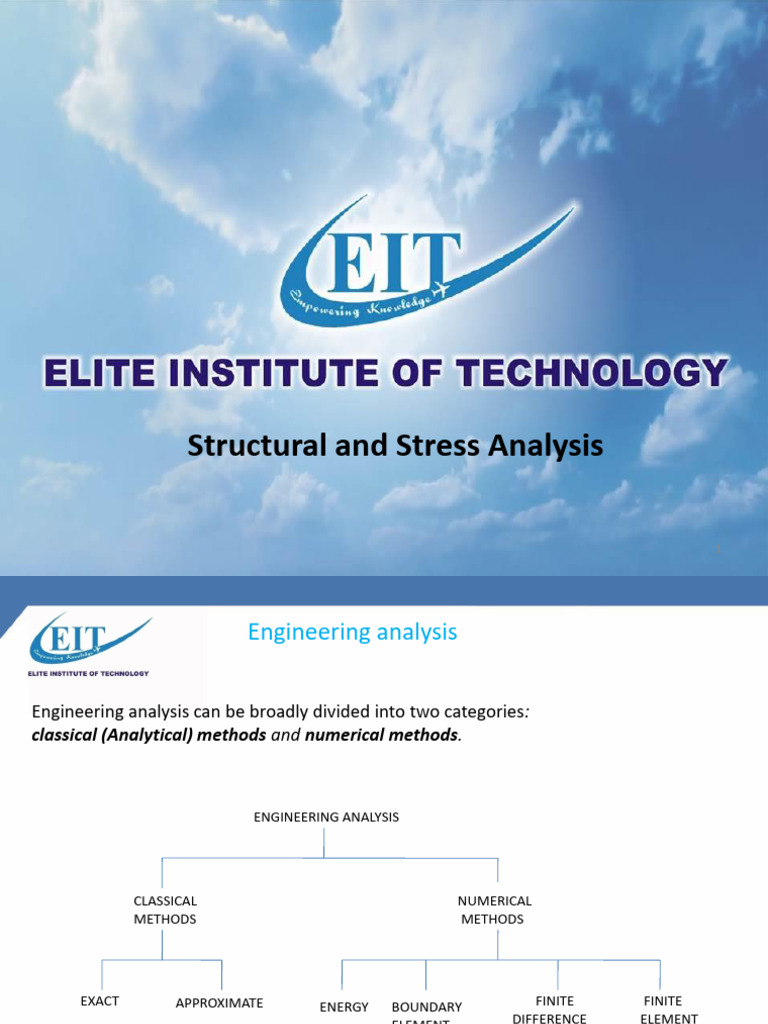 3 - EIT - Structural and Stress Analysis | Download Free PDF | Strength ...