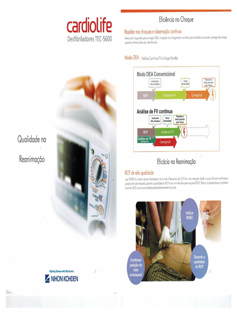 Cardioversor Tec 5600 Novo | PDF