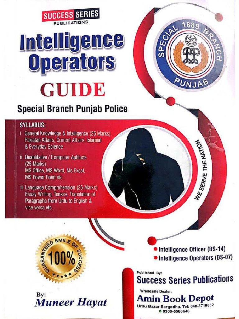 Intelligence Operator Guide by Rajput | PDF