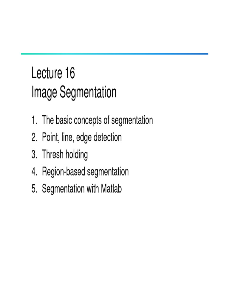 Image Segmentation Techniques | PDF | Image Segmentation | Multidimensional Signal Processing