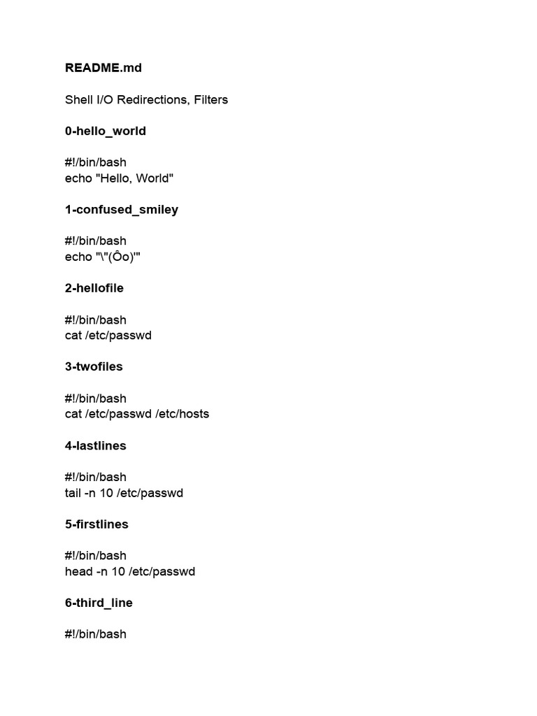 Bash Scripting Basics | PDF