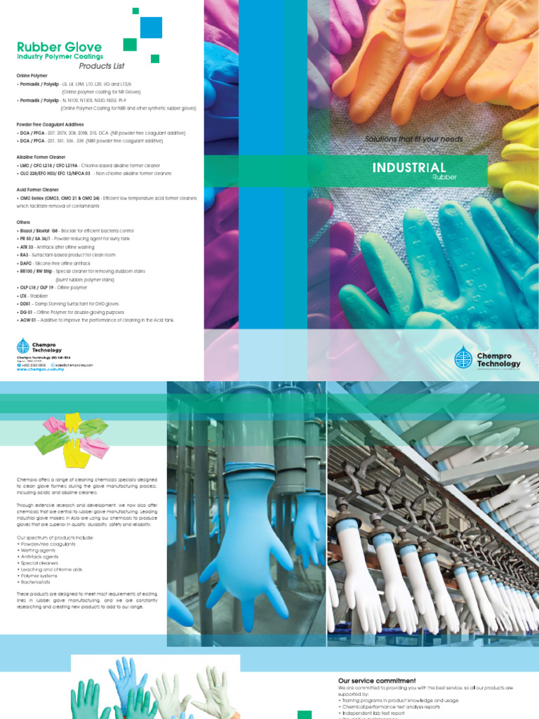 Chempro - Industrial Rubber Leaflet - E Catalog - 2023 | PDF ...