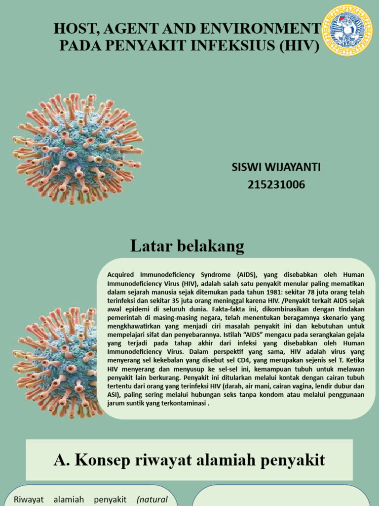 Host Agent HIV | PDF