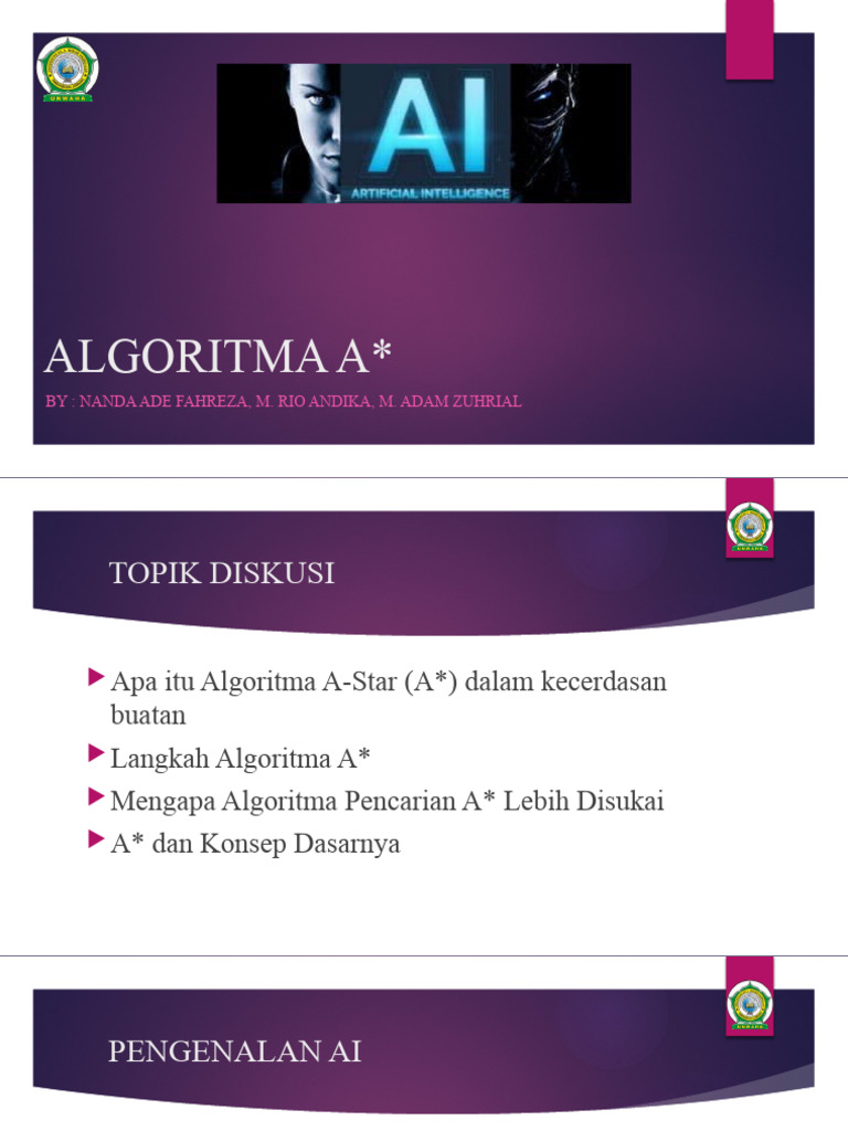 Algoritma A Star | PDF | Metode & Bahan Ajar
